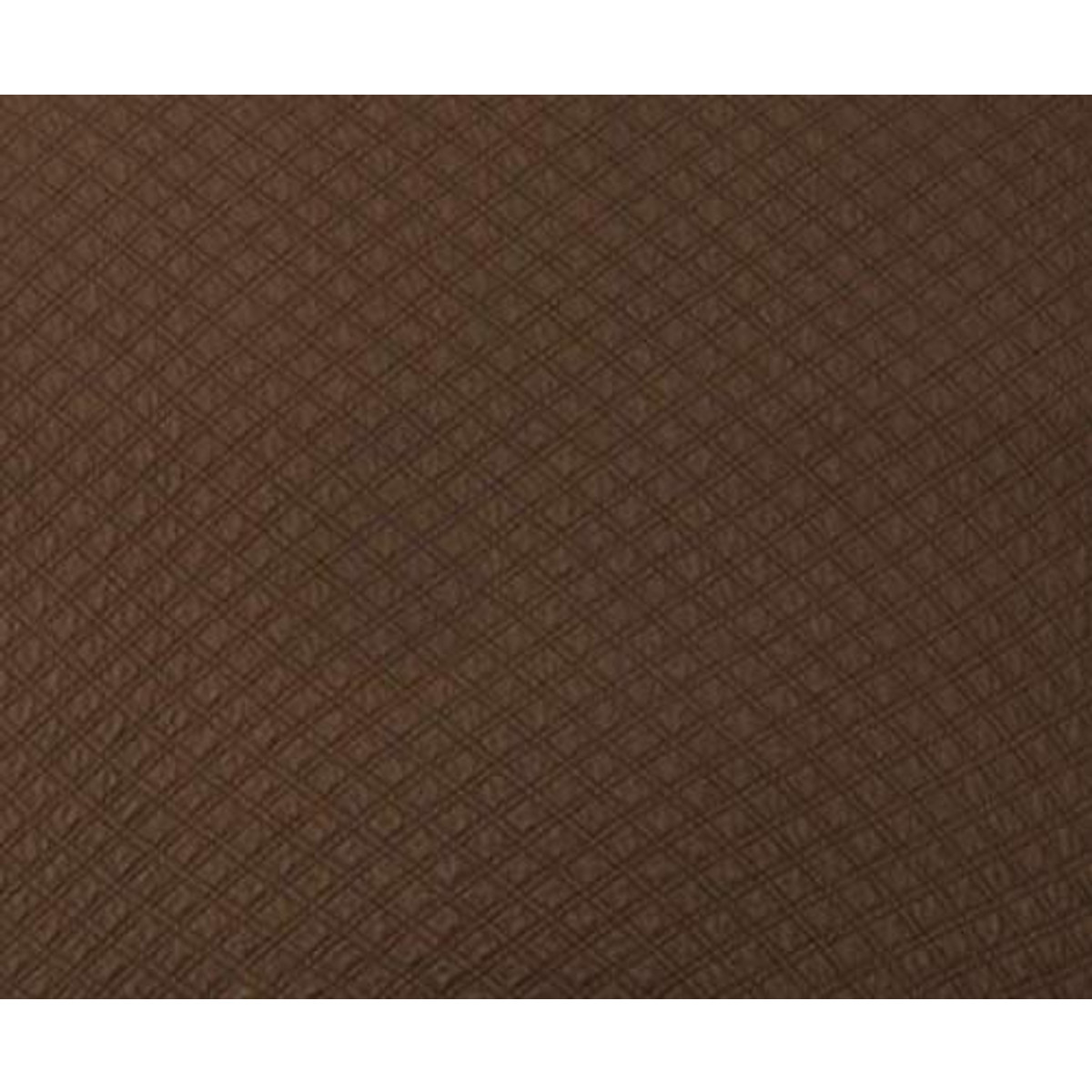 Sapphire Home 2-Piece Sofa and Loveseat Slipcovers, Couch Covers Set, Form fit Stretch, Wrinkle Free, Furniture Protector, Sofa Covers for Living Room, Diamond Pattern Polyester Spandex (Brown)