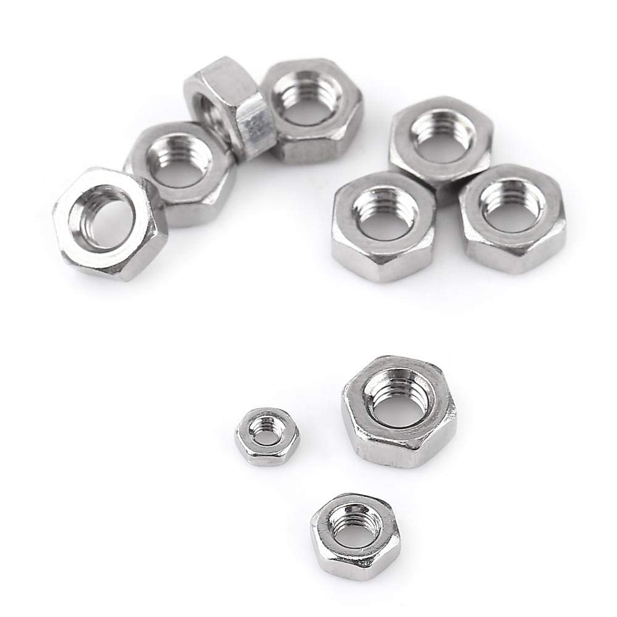 480PCS M2 M3 M4 Screws and Nuts Assortment Kit,Stainless Steel Hex Socket Head Bolt Nuts Assortment Kit,Resistant to and,for Home,Office Appliance,Machinery,Furniture