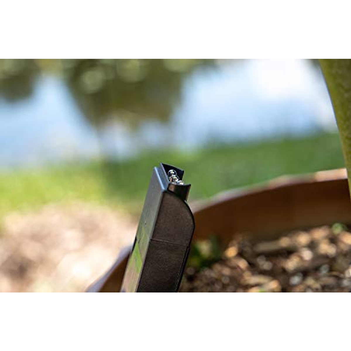 Kenroy Home 60650 Plant Solar Lighting, Small, Black