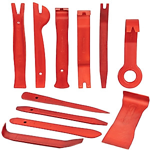 SunplusTrade 11 PCS Nylon Auto Trim Removal Tool Kit, No-Scratch Pry Tool Kit for Car Interior Door Clip Plastic Panel & Audio Dashboard Removal