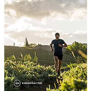 Jaybird X4 Wireless Bluetooth Headphones for Sport Fitness and Running, Compatible with iOS and Android Smartphones: Sweatproof and Waterproof - Black Metallic/Flash (Renewed)