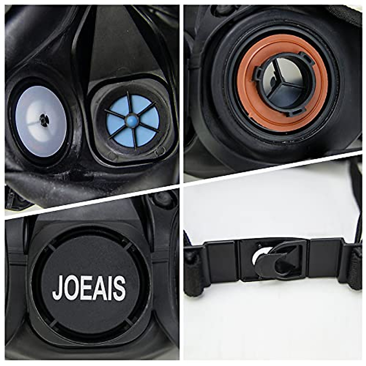 Reusable Half Face Cover, 6200 Half Face Respirаtor, with reusable filters, Paint Face Cover for Painting, Decorating Carpentry, Welding, Metal Cutting,dusting and Other Work Protection