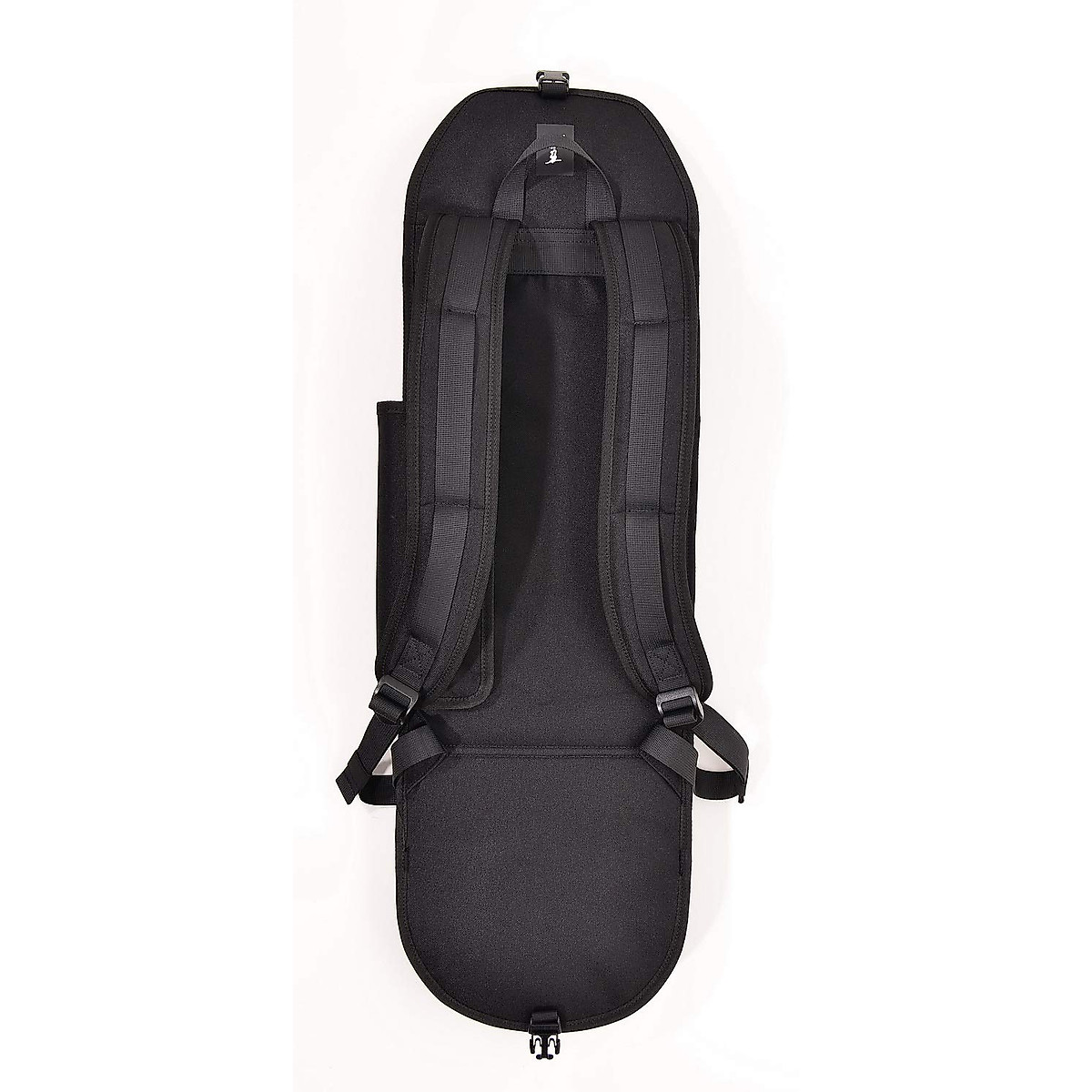 RolliePack Slim Carry Foldable Electric Skateboard Backpack Bag for Boosted Boards Mini S & X, V2, V2 Dual Plus, Plus, Stealth, Exway Flex, Evolve, Normal Skateboards, and Longboards