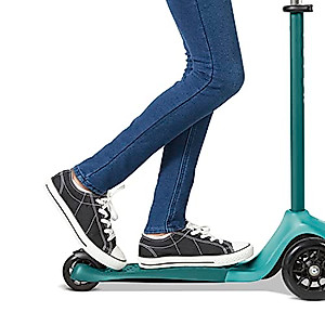 Flyer Glider Pro, Lean to Steer Kids Scooter, Teal, for Kids Ages 5+ Years