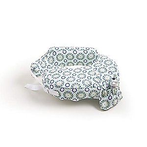 My Brest Friend Inflatable Travel Nursing Pillow For Breastfeeding, Bottlefeeding & Posture Support with Slipcover, Sparkles