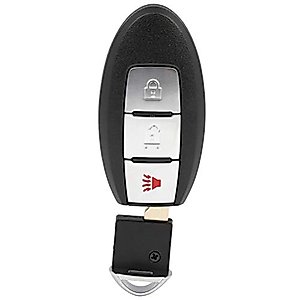 OCPTY 1 PCS Keyless Entry Remote Control Key Fob Transmitter Replacement for 15 16 17 18 for Nissan Pathfinder Murano Titan XD Titan S180144304 7812D-S180204 KR5S180144014 3 Buttons