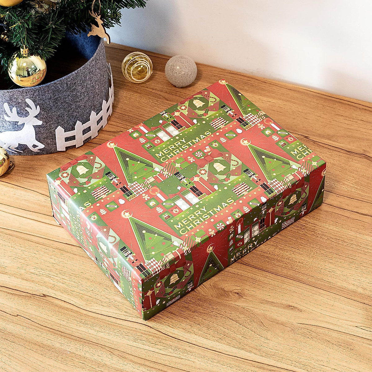 Mefleet 14x10x4 Large Gift Boxes with Lids 10 Pack Extra Deep Shirt Boxes Clothes Robe Sweater Box for Christmas Presents, Holidays, Birthday Gift Wrapping White