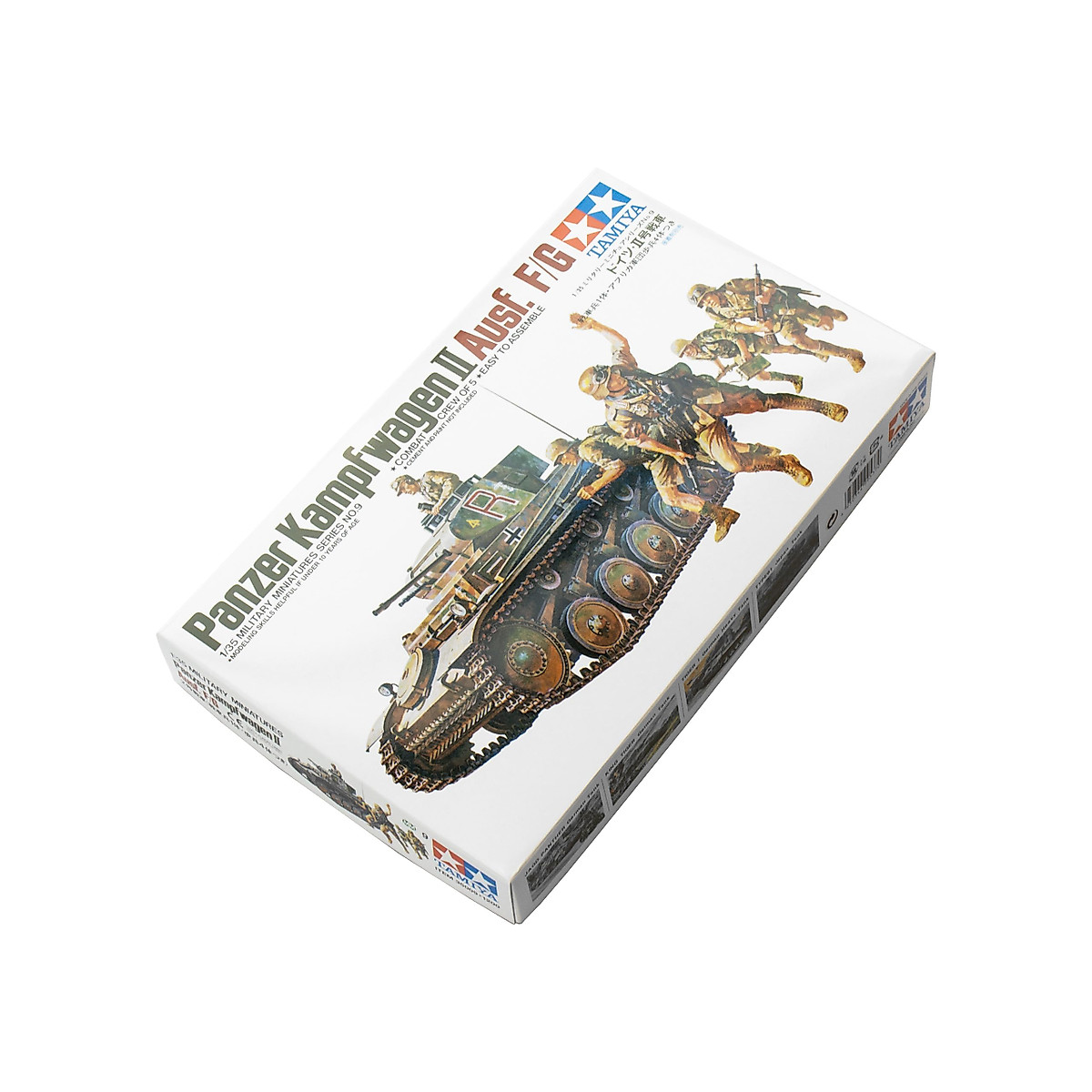 TAMIYA 1/35 Panzer Kampfwagen II Plastic Model TAM35009 Plastic Models Armor/Military 1/35