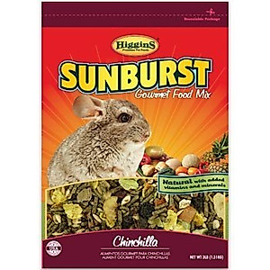 Higgins Sunburst Gourmet Chinchilla Food Mix, 3 lbs. by Higgins