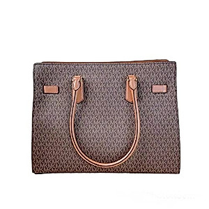Michael Kors Hamilton XL EW Tote Lock Key Satchel