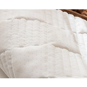 4 Pack Flannel Chair Cushion for Desk Chair Soft Plush Nonslip Seat Cushions Washable Kitchen Dining Chair Pads with Ties Office Car Sitting Chair Pads,18" x 18" (Brown)