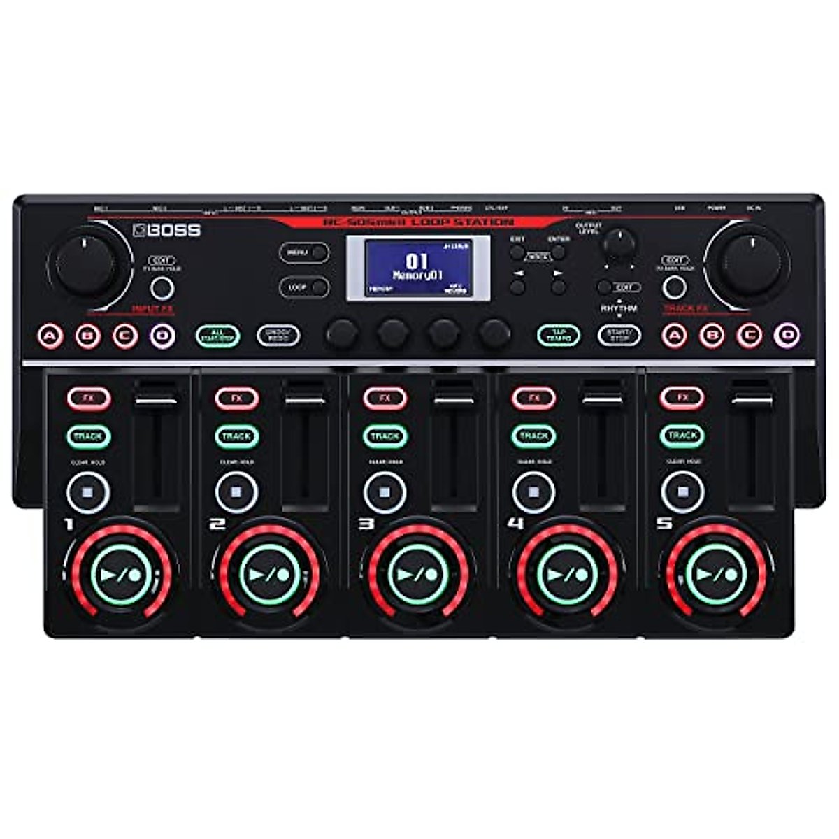 BOSS RC-505MKII Loop Station – The Industry Standard Tabletop Looper, Updated and Enhanced. Class-leading sound quality. Five simultaneous stereo phrase tracks. Input FX and Track FX sections.