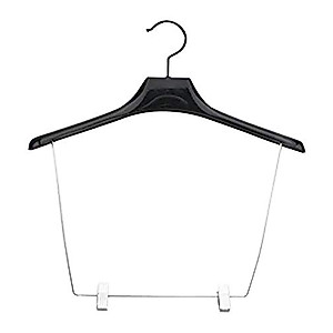 NAHANCO BSK12174B Display Hanger with 12" Drop, 17 1/4", Black (Pack of 12)