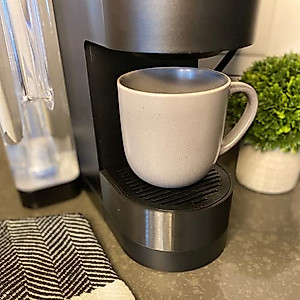 Drip Tray Mug/Cup Riser Made for the Keurig K-Supreme and K-Slim, Black, 1.7 inches tall