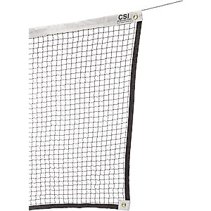 Cannon Sports Professional Badminton Net for Indoor/Outdoor Tournament with Steel Cable Rope, 21 FT