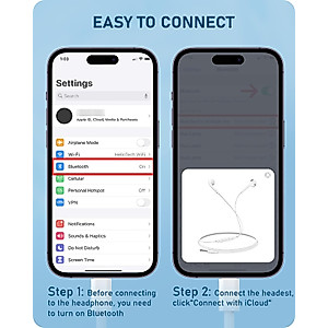 Apple Earbuds with Lightning Connector [Apple MFi Certified] Headphones Built-in Microphone & Volume Control, Noise Isolating Earphones for iPhone 14/13/12/11 Pro Max/XR/X/SE/8P/8/7P/7-All iOS System