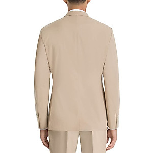 Lauren Ralph Lauren Men's UltraFlex Classic-Fit Cotton Tan Sport Coat (Tan, 46S)