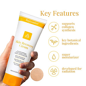 Rejuvaskin Skin Recovery Cream with Aloe Vera, Cooling Moisturizing Cream for Dry, Itchy & Sensitive Skin, 100 ml