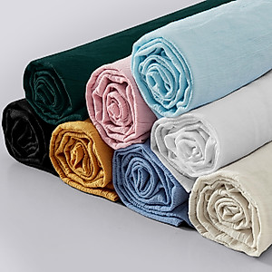 1 Yards Black Chiffon Fabric 74" Wide Tulle Fabric, Soft and Skin Friendly Thickened Drapery Fabric by The Yard, for Weddings, Costumes, Tablecloths, and Parties