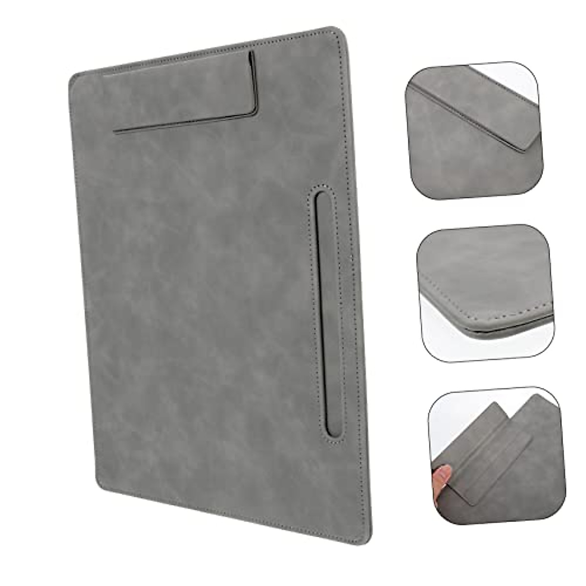 MAGICLULU Folder Board Metal Pencil Business Supplies Office Stuff Document Open House Flags for Real Estate Agents Stationery Document Holder Exam Paper Base Office Document Clip Clipboards