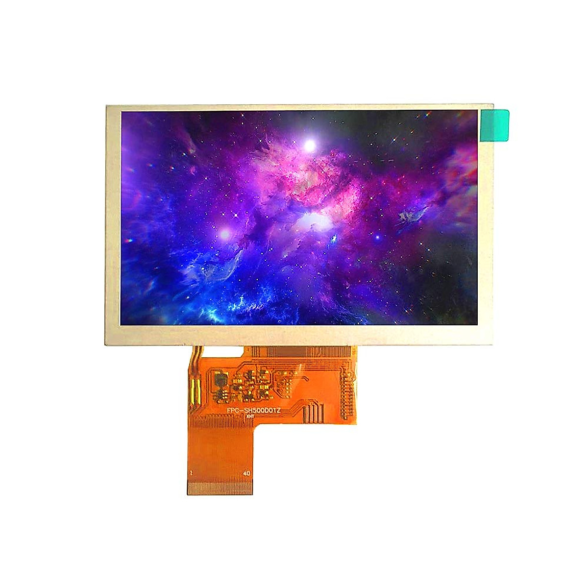 SANZAMELIN 5.0 inch LCD Panel 800x480 500cd/m2 TFT LCD Display 5 inch LCD Display