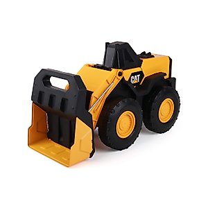 CAT Construction Toys, 16" Steel Front Loader Toy, Built to Last, Ideal for Boys, Ages 3+, EduCATional Toy For Kids.
