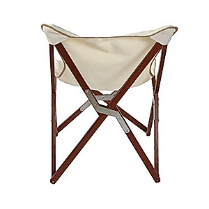 BYER OF MAINE, Pangean Tailgate Bundle, Small Table and Butterfy Chair, Natural