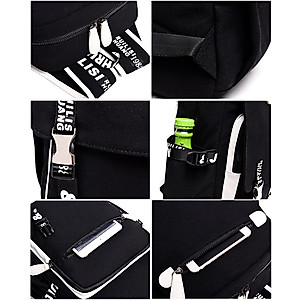 WANHONGYUE Undertale Game Canvas Rucksack Laptop Backpack Casual Dayback /20