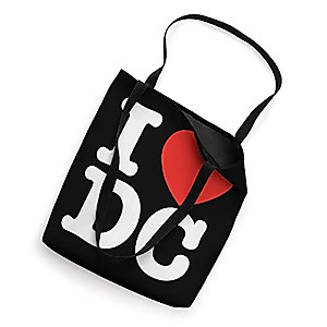 I Heart DC (Washington DC) Love Tote Bag