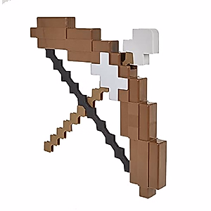 Mattel Minecraft Toys, Ultimate Bow and Arrow with Lights and Sounds, Kid-Sized Role-play Accessory, Gift for Kids and Fans