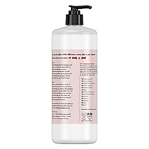 Love Beauty And Planet Silicone Free Conditioner Detox and Nourishment Black Tea Kombucha & Red Ginger Hair Care for Soft & Shiny Hair, Floral, 32 Fl Oz