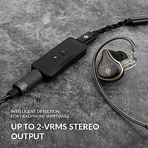 HIDIZS S8 USB DAC Amp, 384kHz / 32Bit USB C Portable HiFi Audio Decoding Amplifier for iPhone iPod Android Computer with Windows/Mac OS/iOS/iPad OS System (4 Interface Cable Included, Silver)