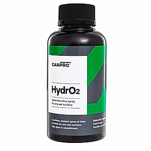 CARPRO HydrO2 Touchless Silica Sealant - Spray-On/Rinse-Off Paint Sealant, UV Protection - 100mL (3.4oz)