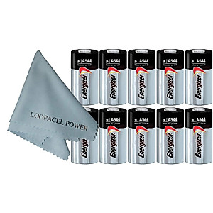 10 Energizer 4LR44 6 Volt Batteries