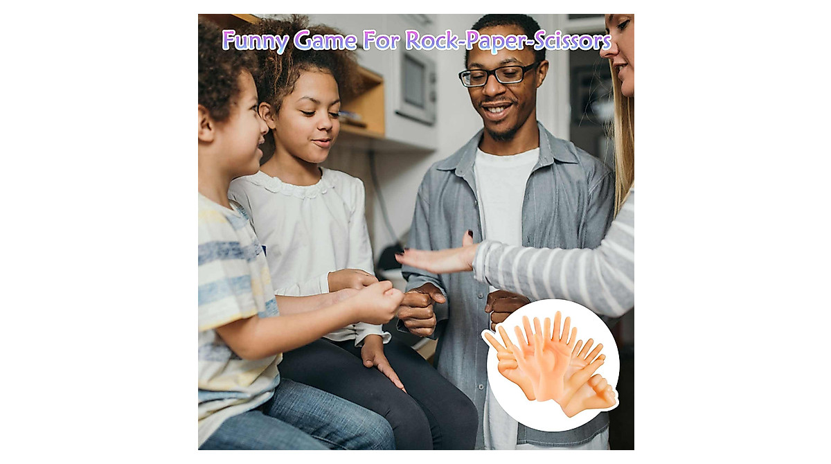 Tiny Hands: 20 Pcs Miniature Realistic Finger Prank Props
