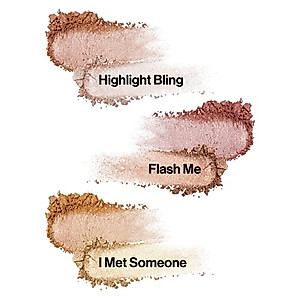 wet n wild MegaGlo Blushlighter| Blush & Highlighter Duo| Shimmer Metallic Finish| Highlight Bling