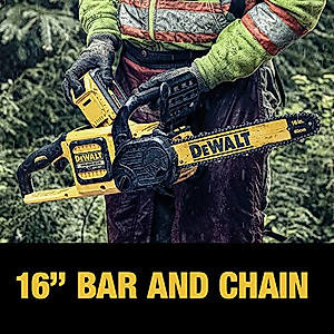 DEWALT FLEXVOLT 60V MAX* Brushless Chainsaw Kit (2.0 Ah) (DCCS670T1)