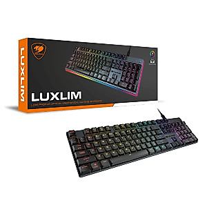 COUGAR LUXLIM Extreme Low Profile Optical-Mechanical Gaming Keyboard