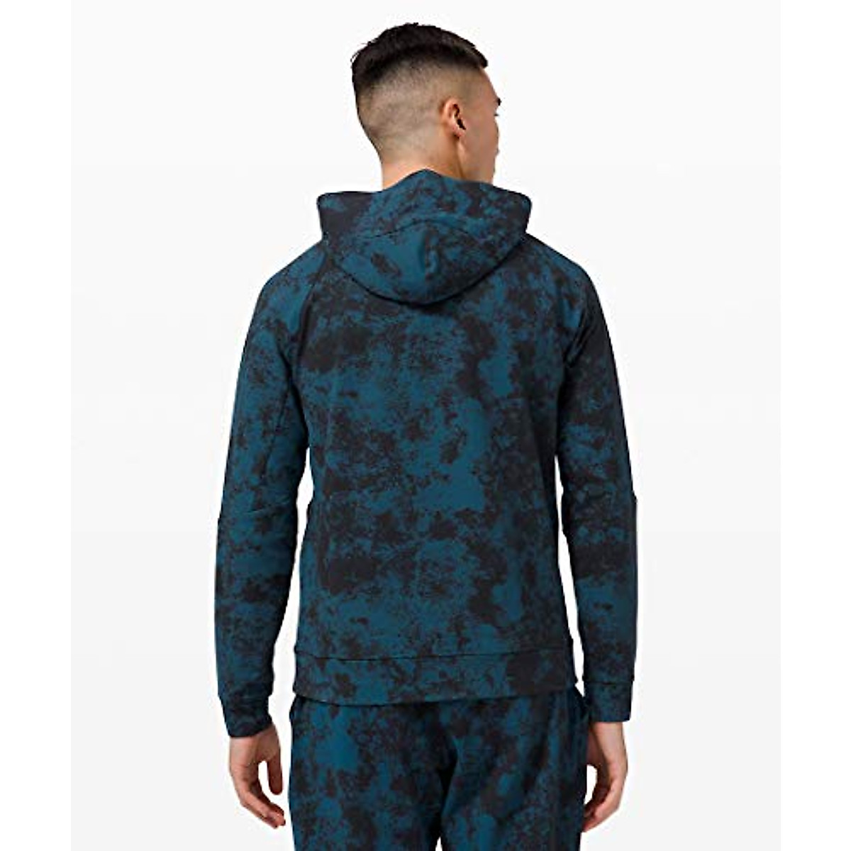 Lululemon Athletica City Sweat Pullover Hoodie French Terry (Astral Classic Navy Blue Borealis, l)