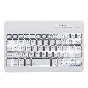 Thai Language Ultra Slim Bluetooth Keyboard Suitable for Android/iOS/Windows Systems.