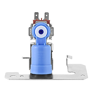 WR57X10033 riv-11ae-2 Refrigerator Icemaker Water Inlet Valve Compatible with G-E Hot-point Ken-more 1/4" Inlet Fitting Icemaker Water Inlet Valve Replaces WR57X0093-1 Year Warranty By Fetechmate