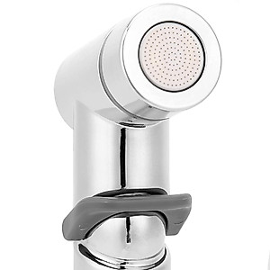 G1/2 Thread Plated ABS Stainless Steel Bidet Toilet Sprayer Head Handheld Bidet Sprayer Cloth Bathroom Diaper Sprayer for Kitchen and Toilet Cleaning