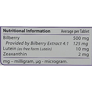 Vitabiotics - Ultra Bilberry, Lutein & Zeaxanthin - 30 Tablets
