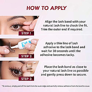 Ardell False Eyelashes Baby Demi Wispies Black (4 Pack)