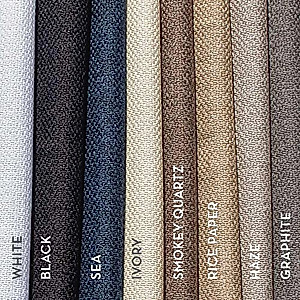 Standard Textile Circa Bed Wrap, Modern Bed Skirt Alternative with Bamboo Core, Haze, Queen