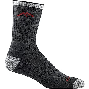 Darn Tough Merino Wool Micro Crew Cushion Sock Black, XL