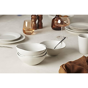 Oneida Grant Piece Everyday Flatware Set, 20 Count, Metallic