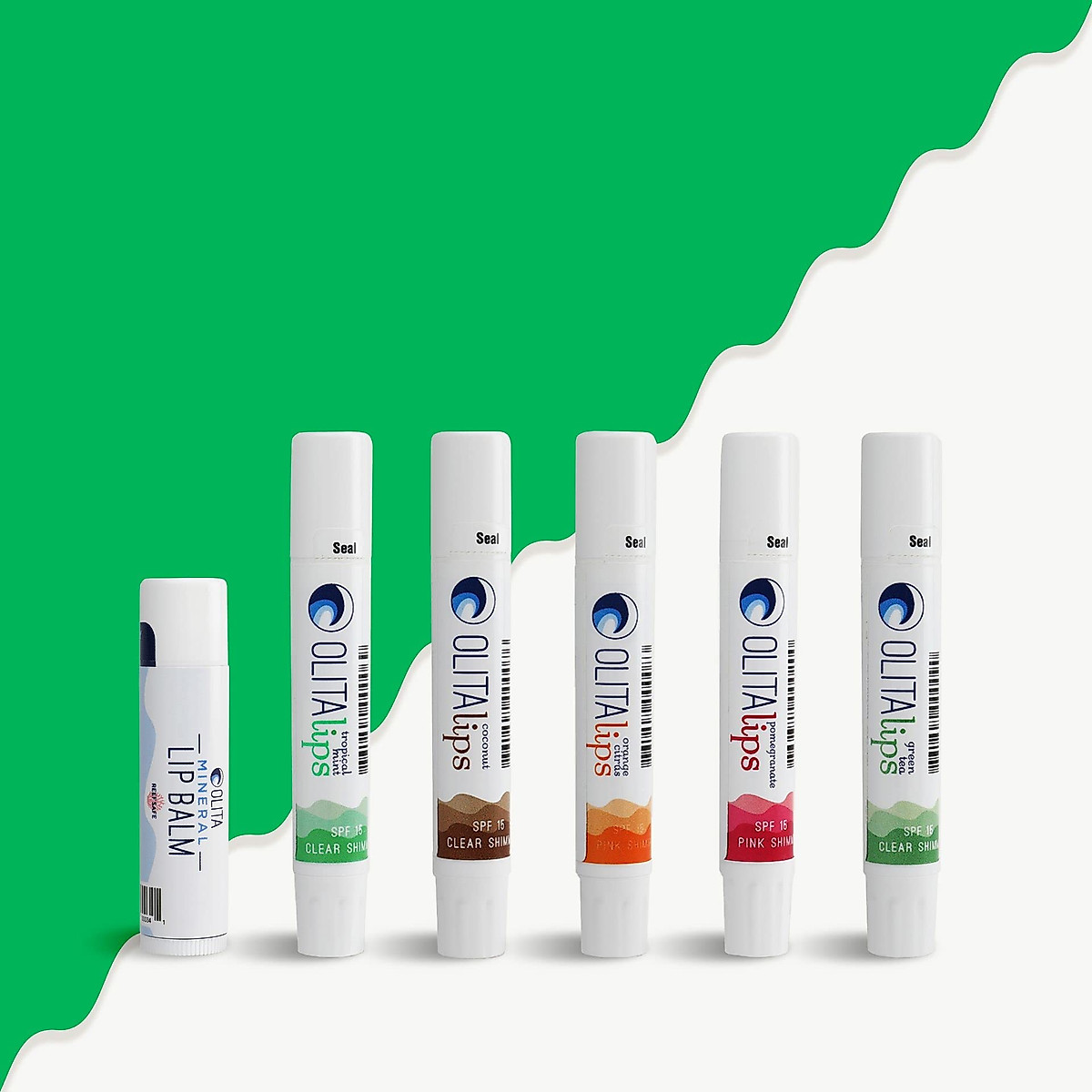 Olita Mineral Lip Balm with Broad Spectrum SPF 15 - Moisturizing & Hydrating, All-Natural & Reef-Safe - Untinted, Flavor-Free