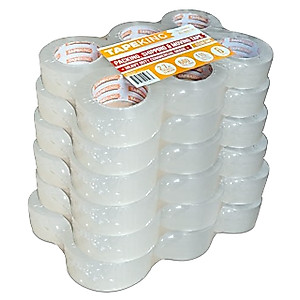Tape King Clear Packing Tape - XL 110 Yards Per Roll (36 Rolls) - 1.88 Inch Wide Stronger & Thicker 2.7mil, Heavy Duty Adhesive Industrial Depot Tape for Moving Packaging Shipping and Commercial