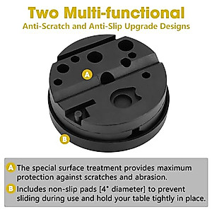 Pridefend Bench Block, Non-Slip Gun Armorers Block Made with Non Marring Materials Universal for M1911 Pistol and Other Handguns